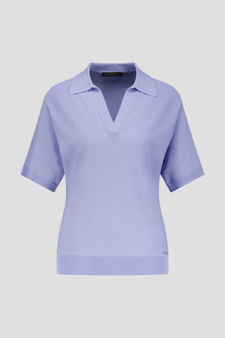 Blauw truitje met korte mouwen van Claude Arielle | 7786571 | Basic ...