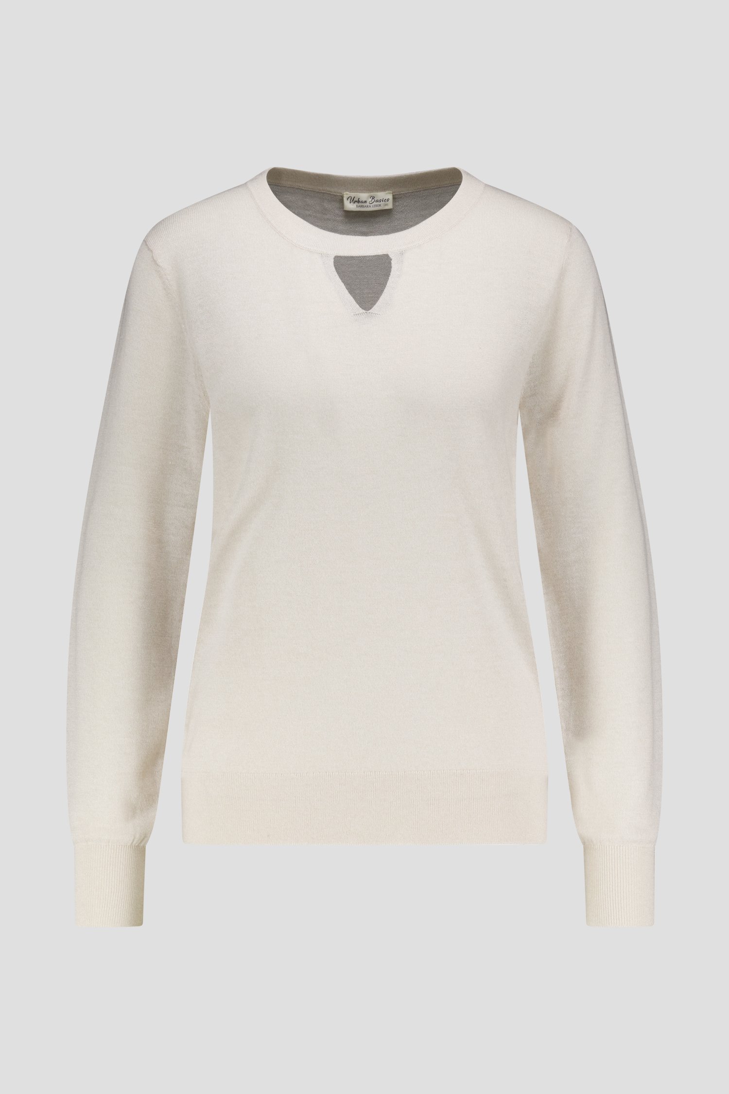 Ecru truitje met glitters| 7661986 | Dameskleding grote maten| e5