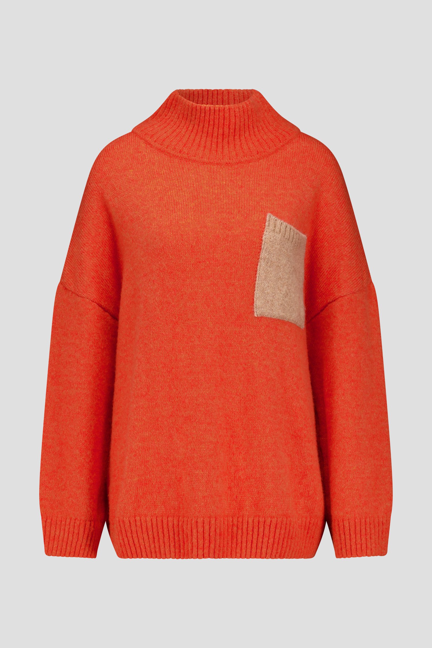 Oranje trui met opstaande kraag van AC by Annelien Coorevits | 7648751 ...
