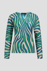 Petit vert-beige avec col en V de Claude Arielle | 7265603 | Vêtements ...