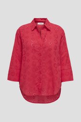 Rode blouse met ajourdetails van JDY | 7319557 | Blouses | e5