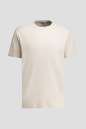 T-shirt beige clair à col rond de Upper East | 7737061 | Vêtements ...